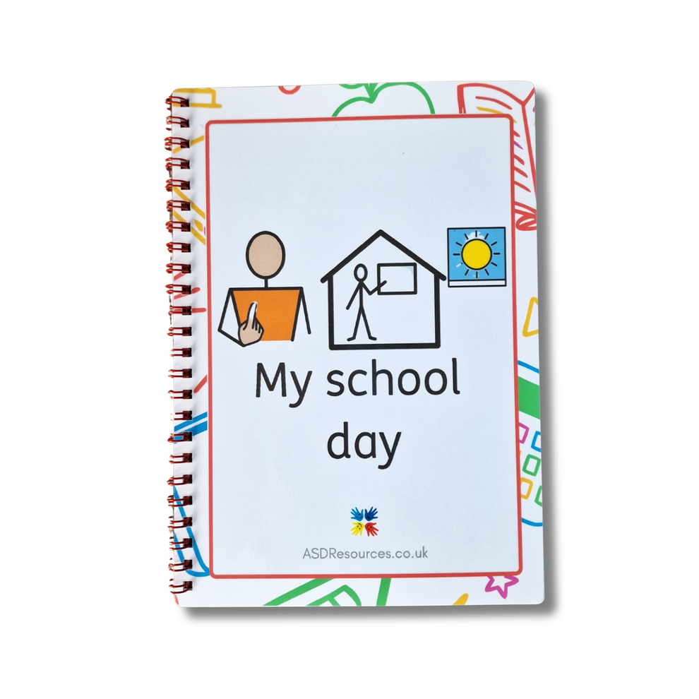 My School Day Communication book - Visual Communication – ASD Resources